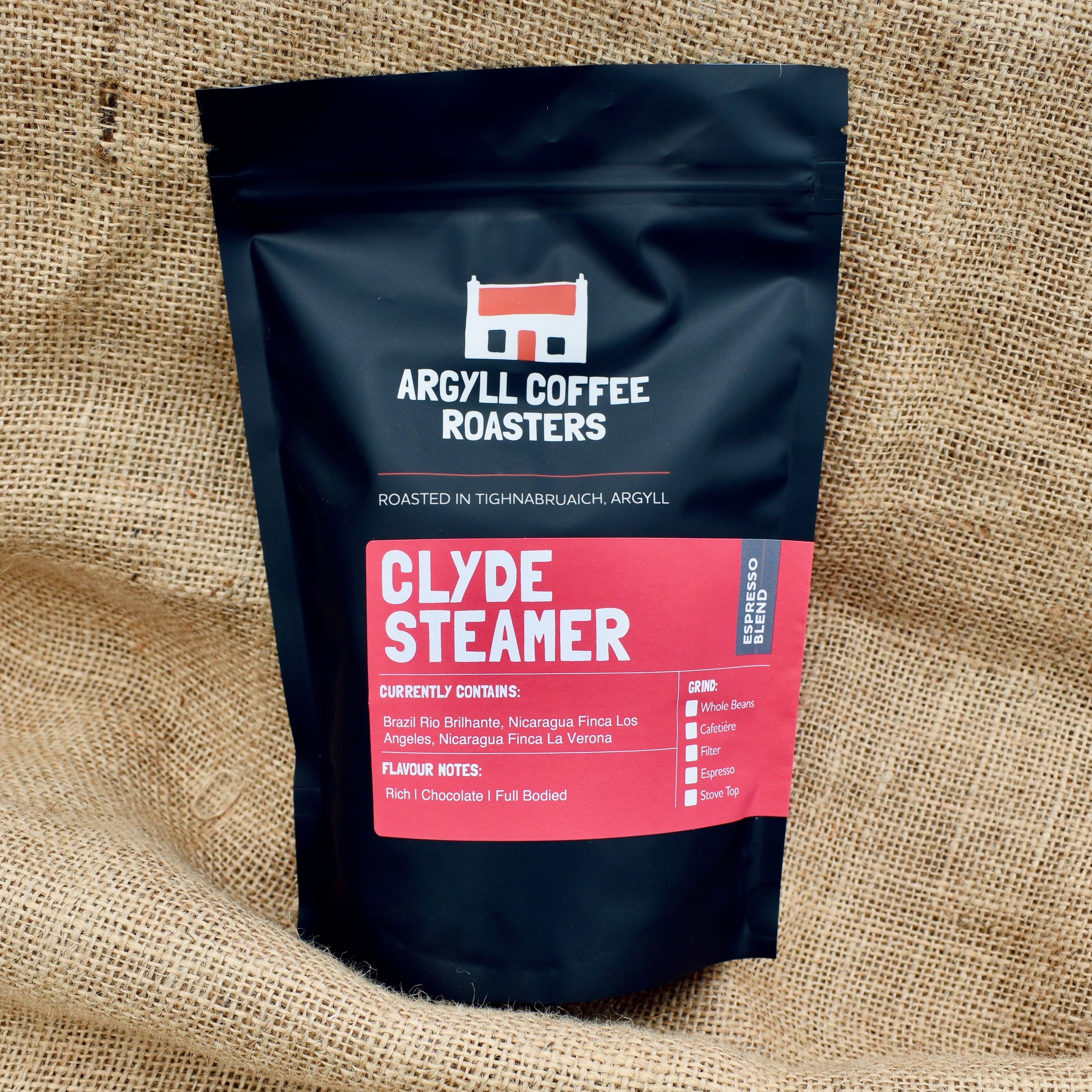 Clyde Steamer Espresso Blend – Argyll Coffee Roasters